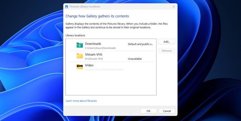 How to Enable the Gallery in File Explorer in Windows 11