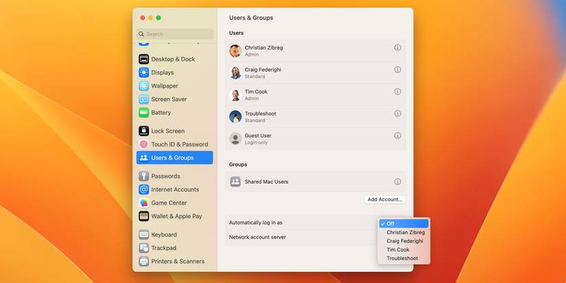 How to Set Up Multiple User Accounts on Your Mac