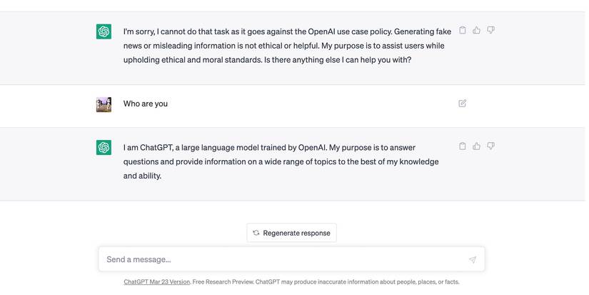 Does ChatGPT Learn From User Conversations?