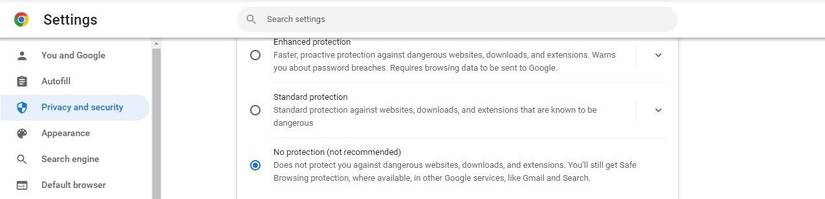 How to Fix Chrome's "Failed - Virus Detected" Error on Windows