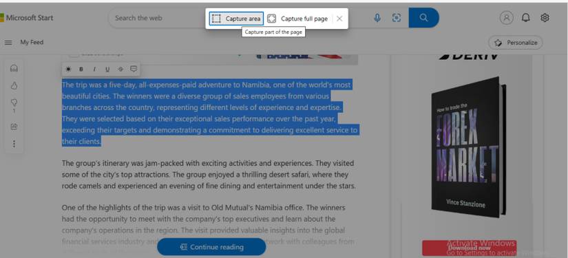 5 Advanced Web Note Features in Microsoft Edge