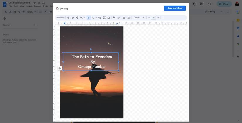How to Make a Cover Page in Google Docs