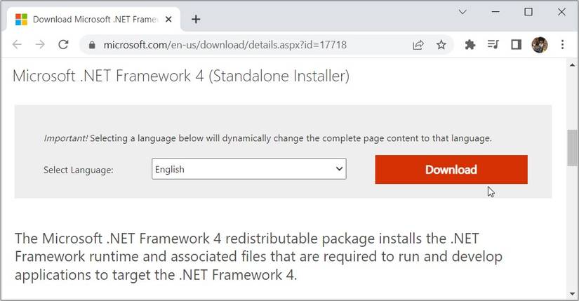 How to Fix the Microsoft .NET Framework 4 Installation Error ...