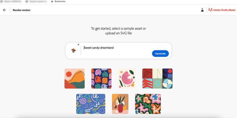How to Use Adobe Firefly's AI Vector Recoloring Tool