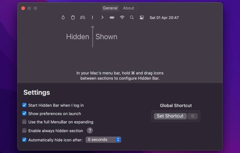 How to Declutter Your Mac’s Menu Bar Using Hidden Bar