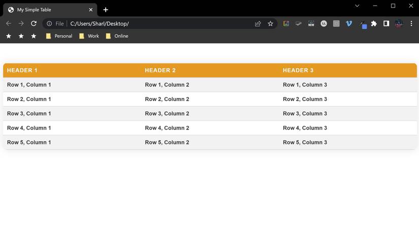Modern CSS You Can Use to Style Your HTML Table