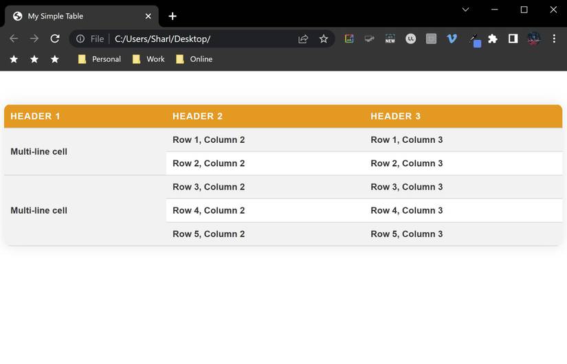 Modern CSS You Can Use to Style Your HTML Table
