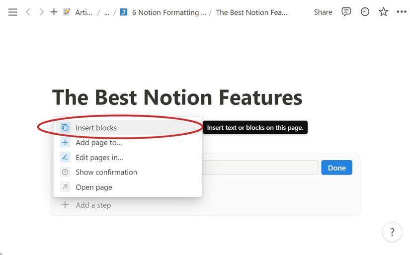 6 Notion Formatting Tricks for Effortless Note-Taking