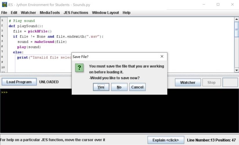 How to Import and Play Sounds in JES