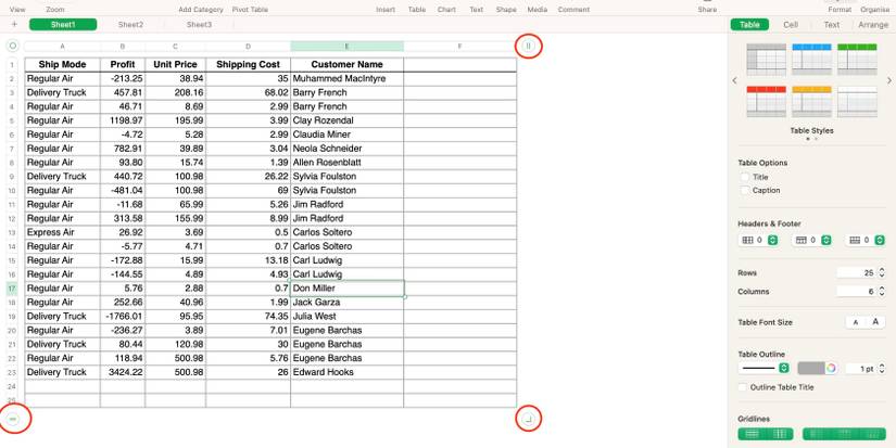 How to Freeze, Protect, Lock, and Hide Rows or Columns in Apple Numbers