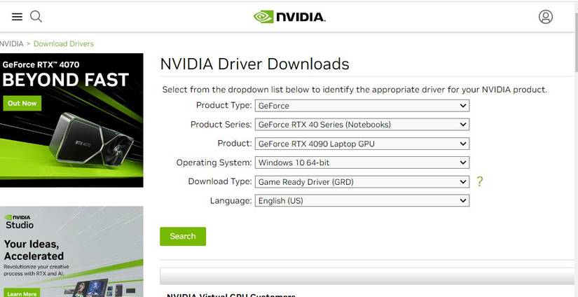 How to Fix the “Unable to Connect to NVIDIA” GeForce Experience Error ...