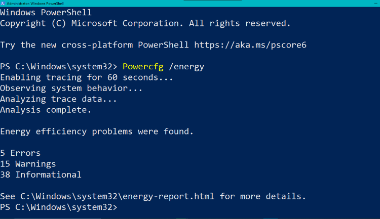 How to Use Powercfg Commands on Windows 10