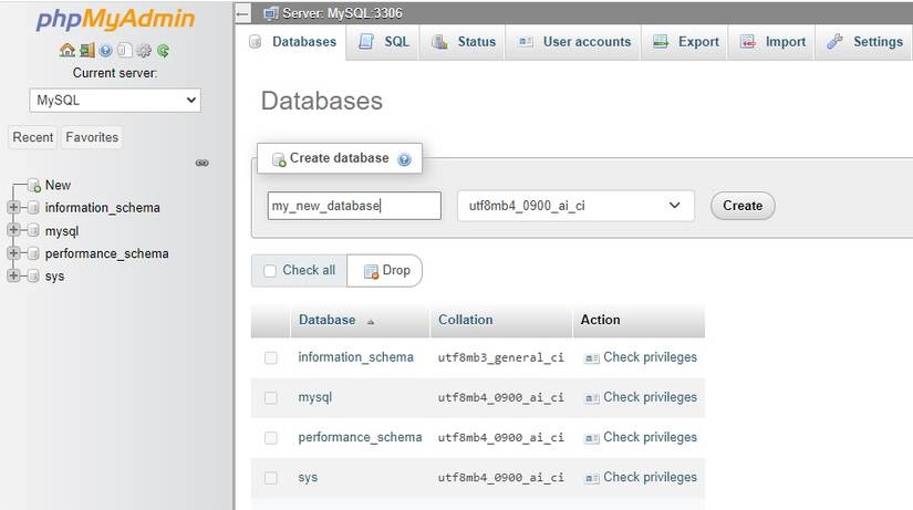 How to Manage Databases With Ease Using phpMyAdmin