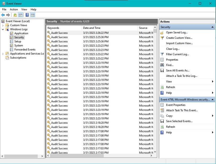 Windows 10 System and Security Logs: A Beginner’s Guide