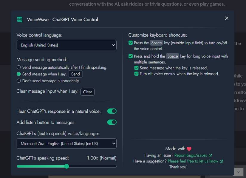 5 Ways to Control ChatGPT With Your Voice