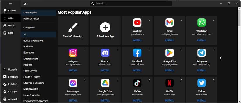 How to Install Websites as Desktop Apps on Windows