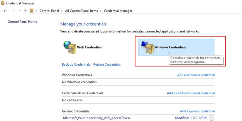 How to Fix “Click Here to Enter Your Most Recent Credential” Error in ...