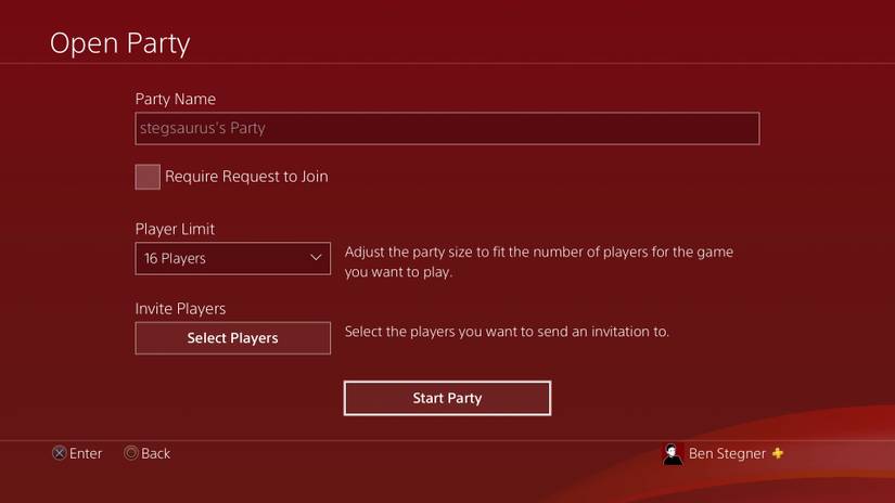 How to Create and Join Parties on Your PS4