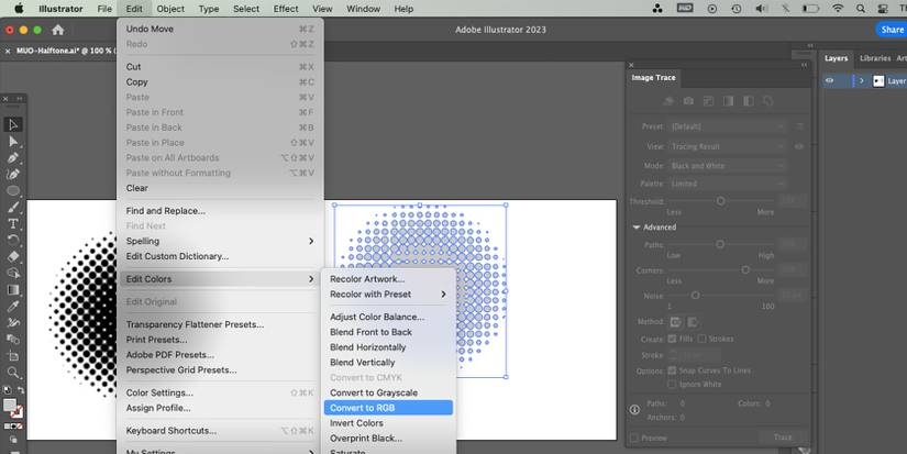 How to Create a Halftone Pattern Using Adobe Illustrator