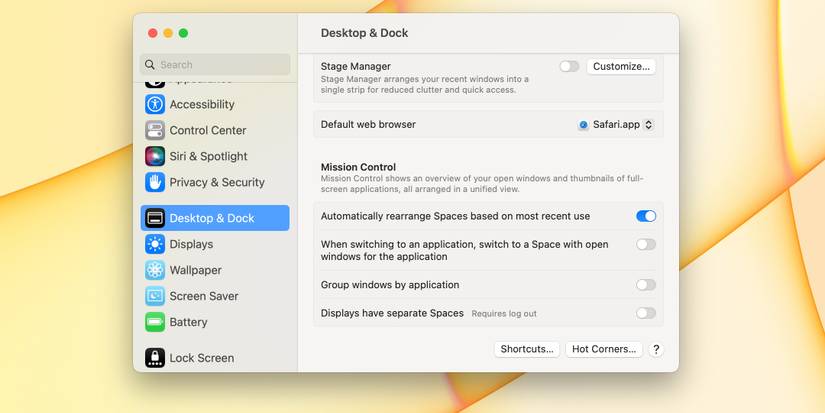 How to Keep the Mac Dock on One Screen in a Dual Monitor Setup
