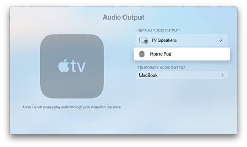 How to Make HomePod the Default Speaker for Apple TV