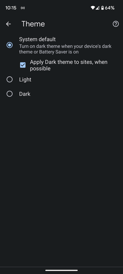 How to Enable Dark Mode for Google Chrome and All Websites on Android