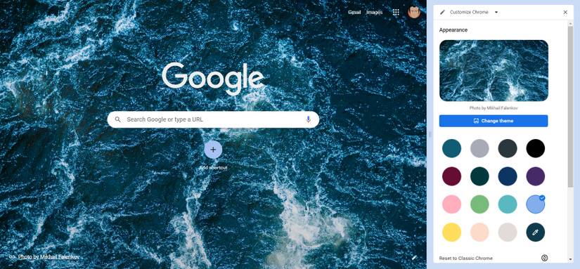 How to Customize Chrome's Look Directly From the Side Panel