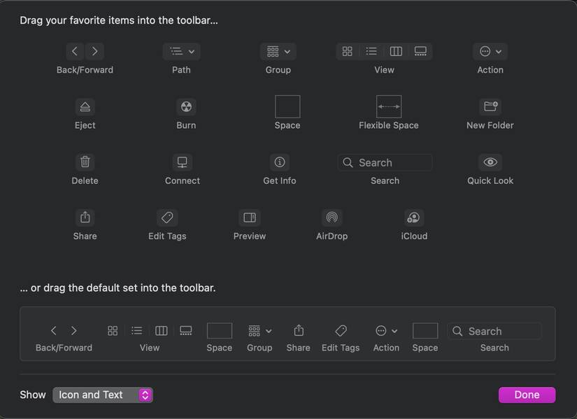 How to Customize Finder's Toolbar on Your Mac