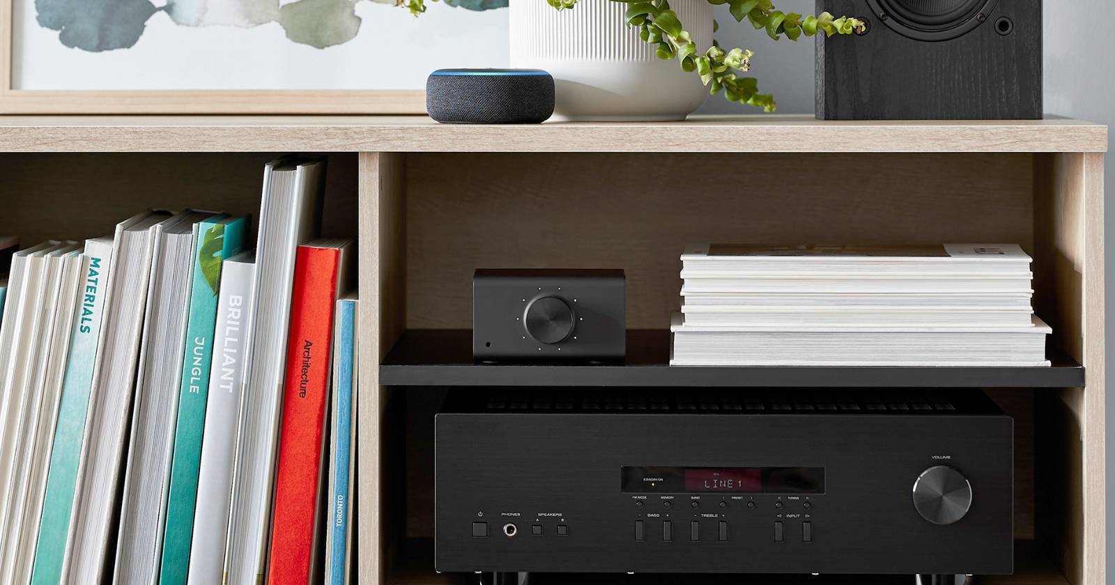 How the Amazon Echo Link Can Bring Any Stereo System Into the Alexa Age