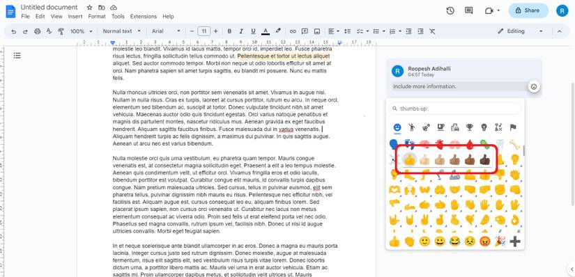 How to Use Emoji Reactions for Comments on Google Docs