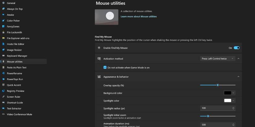 How to Customize Your Mouse Preferences Using PowerToys in Windows 11