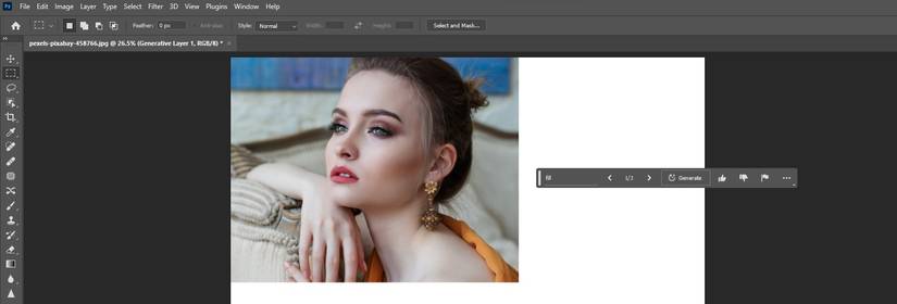 How to Use the Generative Fill Tool in Photoshop