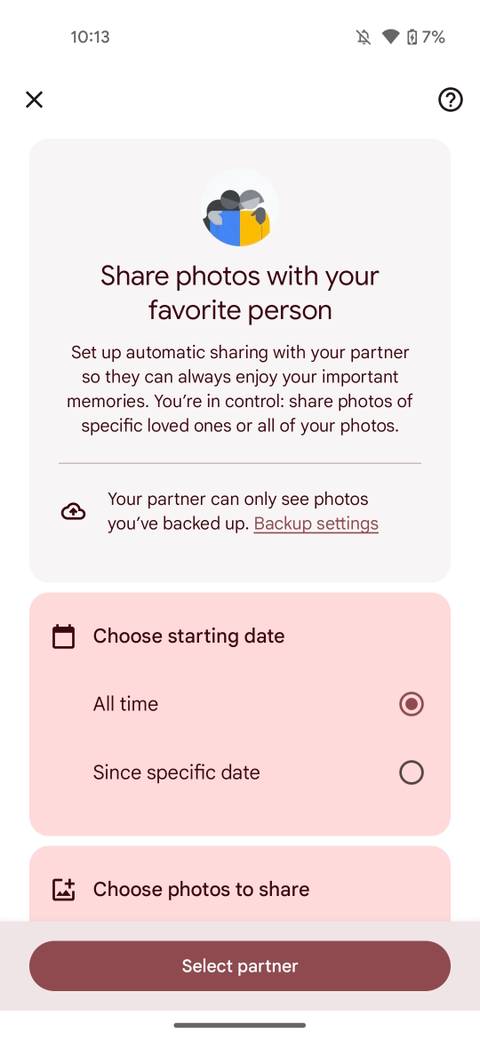 How to Set Up Partner Sharing in Google Photos on Android