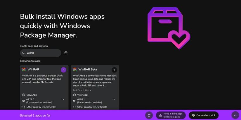 How to Use Winstall to Batch Install Apps in Windows 11