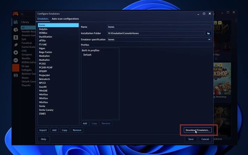 How to Add Your Emulated Games Into Playnite on Windows