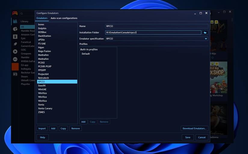 How to Add Your Emulated Games Into Playnite on Windows
