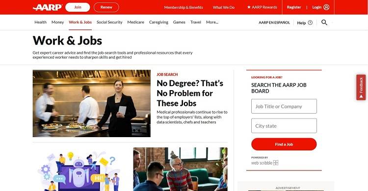 5 Websites for Retirees to Find Work Online