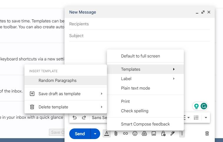 How to Create and Use Templates in Gmail Without Extensions