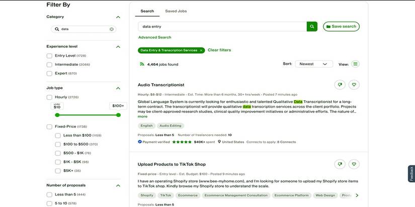 The 5 Best Websites to Find Data Entry Jobs Online