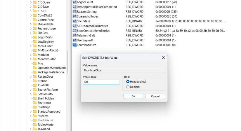 How to Change the Image Thumbnail Size in Windows 11