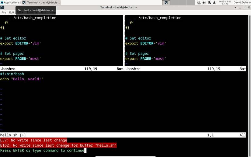 How to Create and Manage Multiple Split Windows in Vim