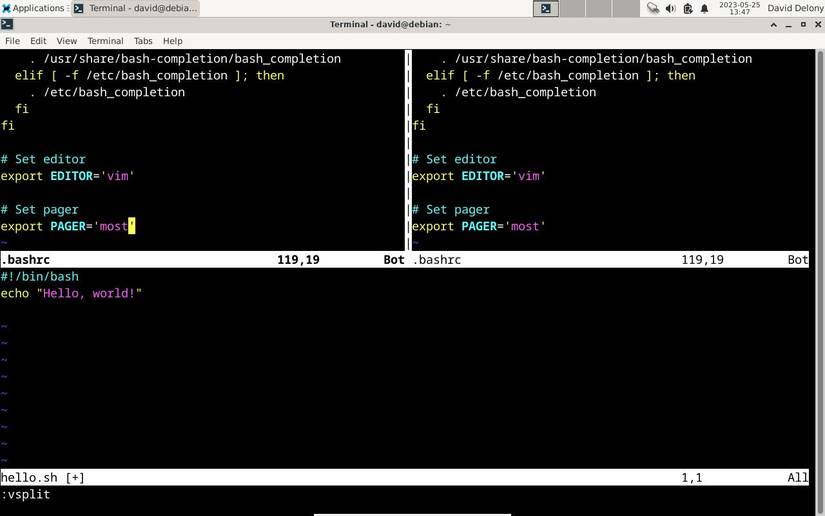 How to Create and Manage Multiple Split Windows in Vim
