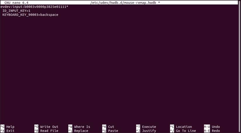 How to Rebind Middle Mouse Click in Ubuntu