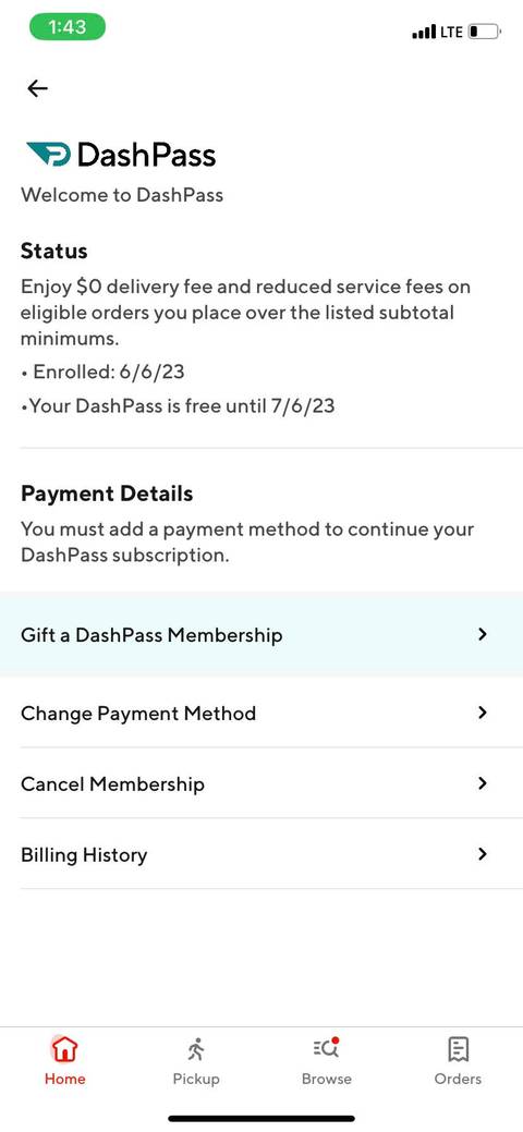 How to Start or Cancel a DoorDash DashPass Subscription