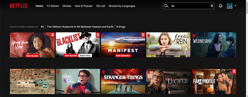 How to Find and Watch 4K Content on Netflix