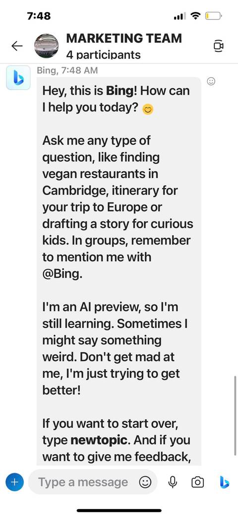 How to Use Bing Chat on Skype