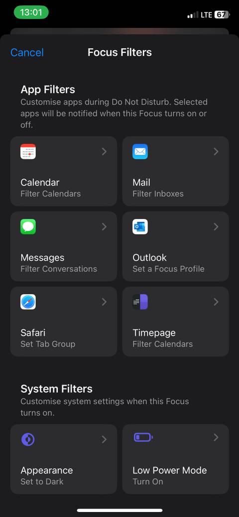 How to Edit Your iPhone's Focus or Do Not Disturb Settings