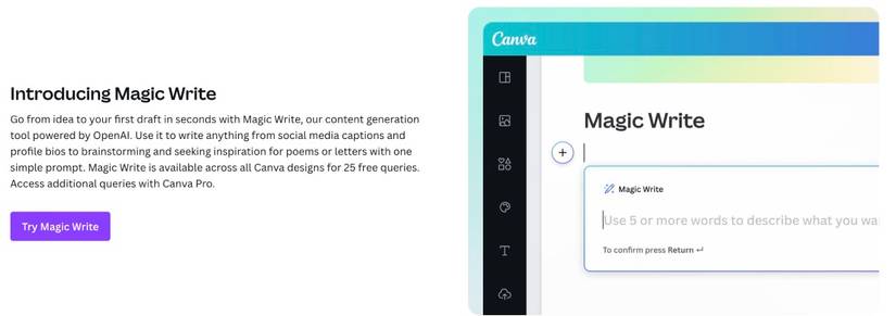 What Is Canva’s Magic Write, and What Can You Do With It?