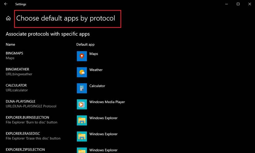 What Are Default App Settings in Windows 10?