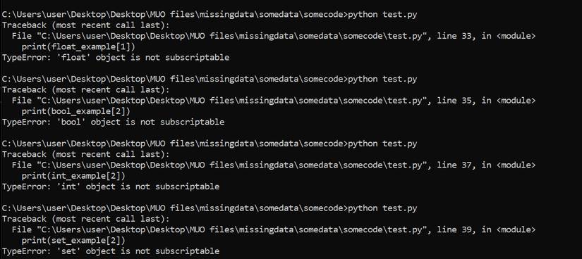 How To Fix The Typeerror Object Is Not Subscriptable Error In Python